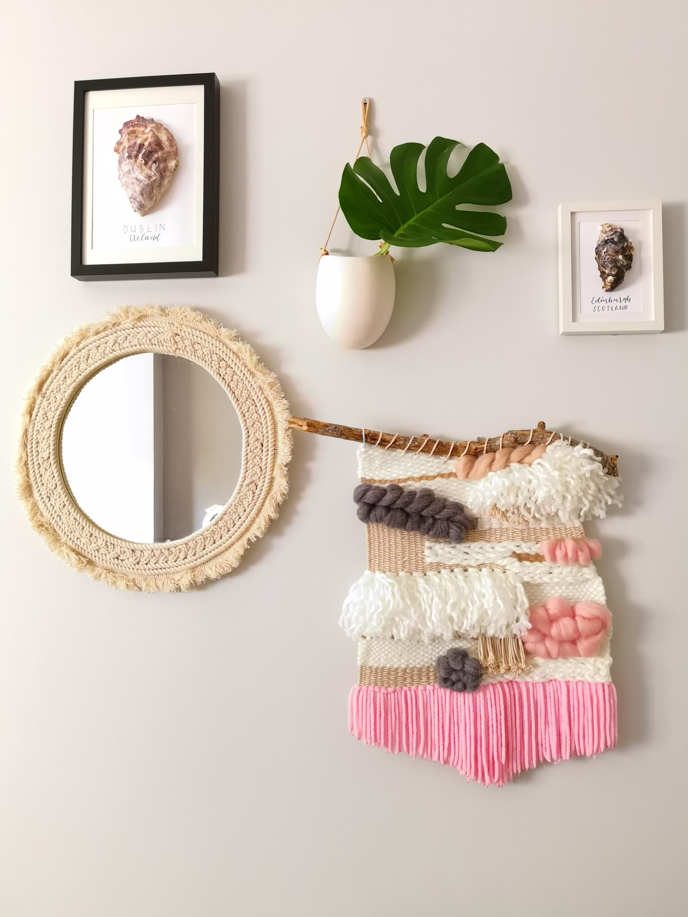 READY TO SHIP | Woven Wall Hanging | Woven Tapestry | Fiber Art | Wall ...