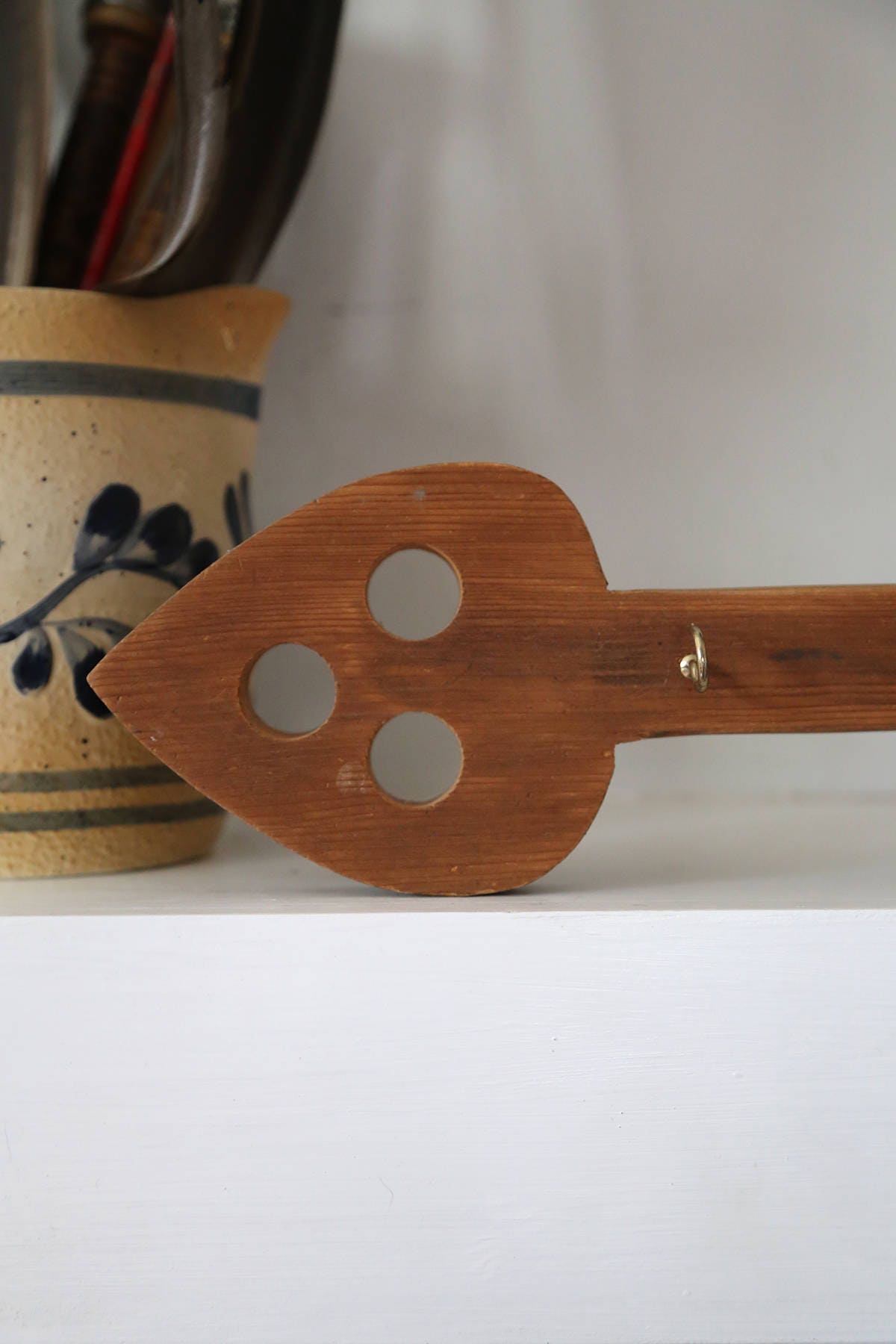 Vintage Wooden Key Keyholder Chunky Wood Organizer Vintage | Etsy