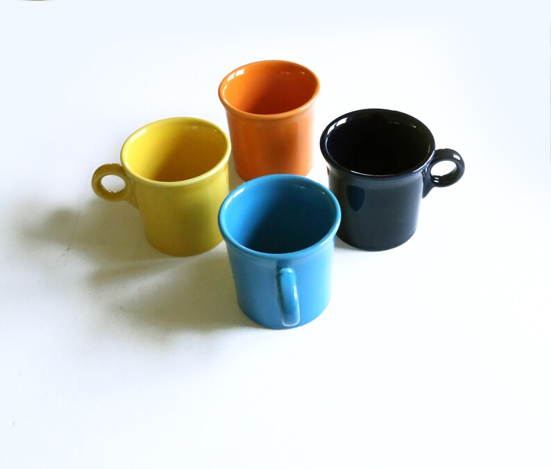 Vintage Fiesta Ring Handle Mug Ceramic Mug Fiestaware | Etsy