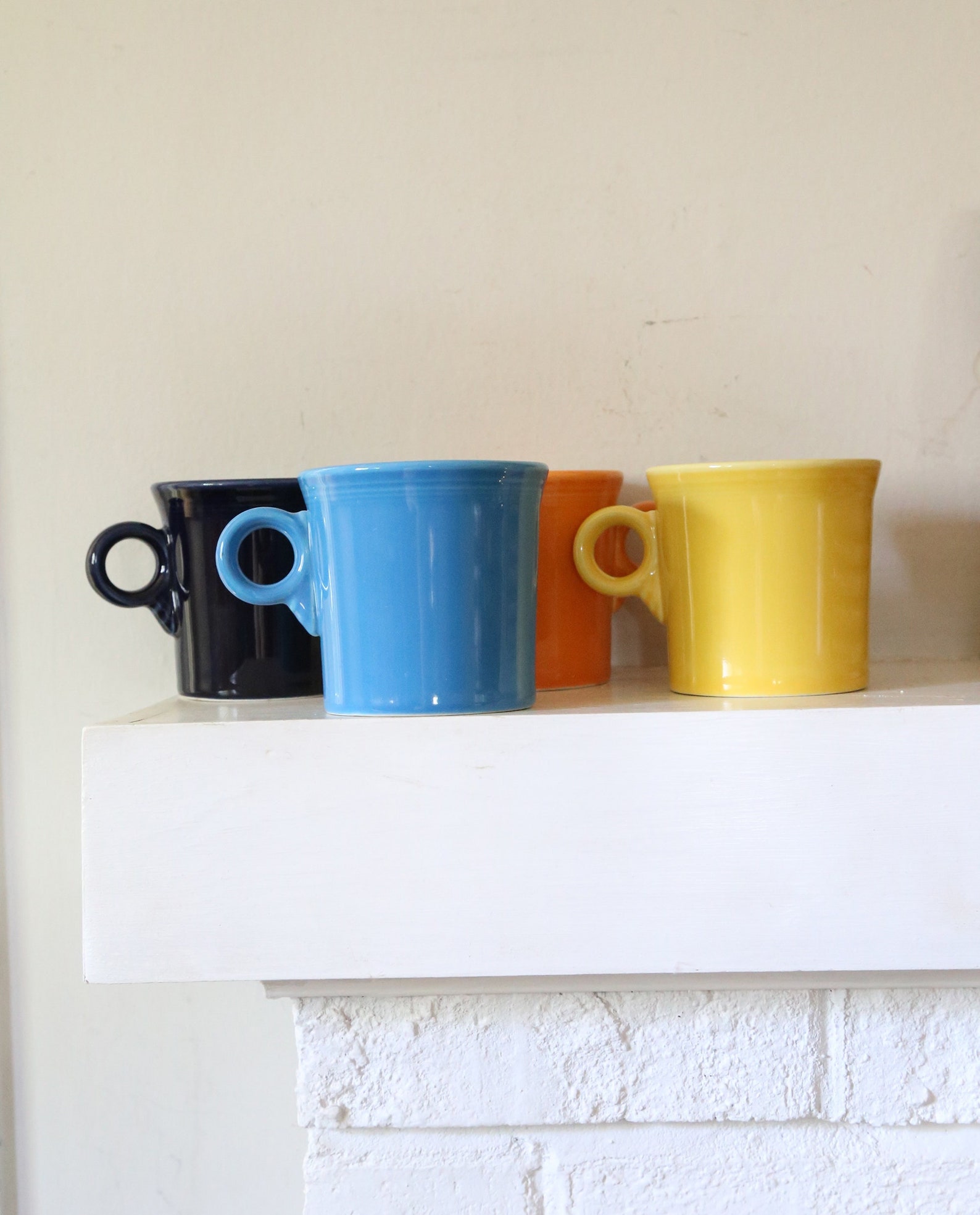 Vintage Fiesta Ring Handle Mug Ceramic Mug Fiestaware | Etsy