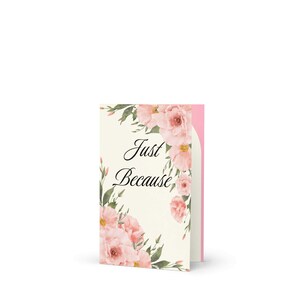 Just Because Romantic Love Poem for Spouse Lovely Romantic Cards ...