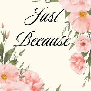 Just Because Romantic Love Poem for Spouse Lovely Romantic Cards ...