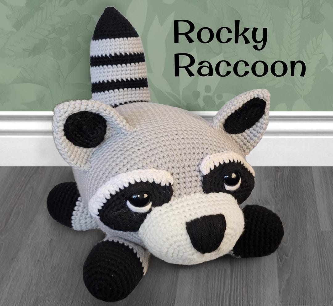 Raccoon Crochet Pattern: Rocky & Rosy Amigurumi Toy (PDF Pattern) - Etsy