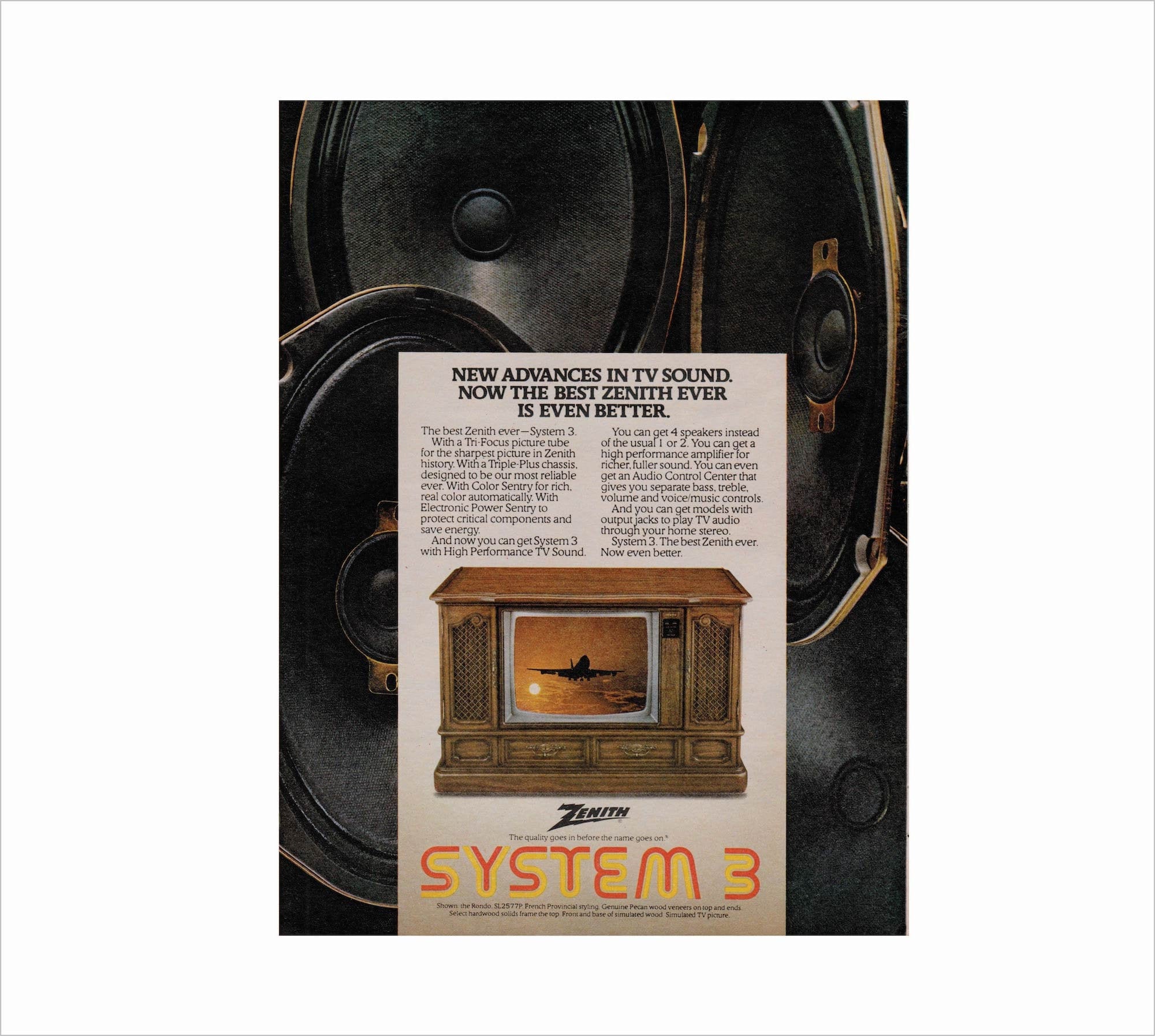 Vintage Zenith Televisions