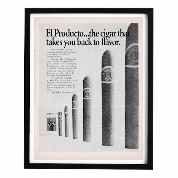 Cigar Ad - Etsy