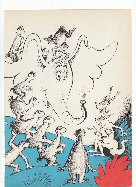 Horton Hears A Who Drawing