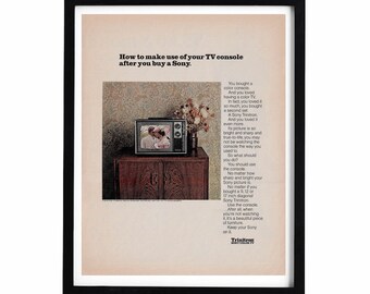 Sony Trinitron Tv - Etsy