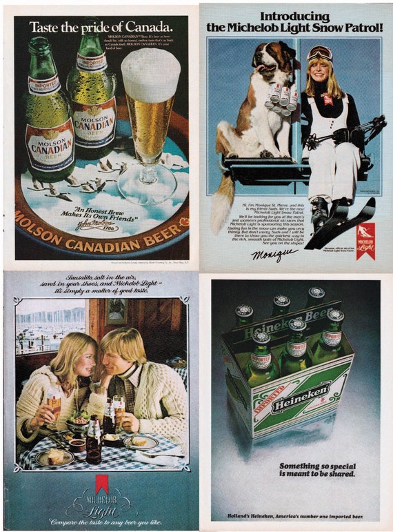 80s Beer Ads