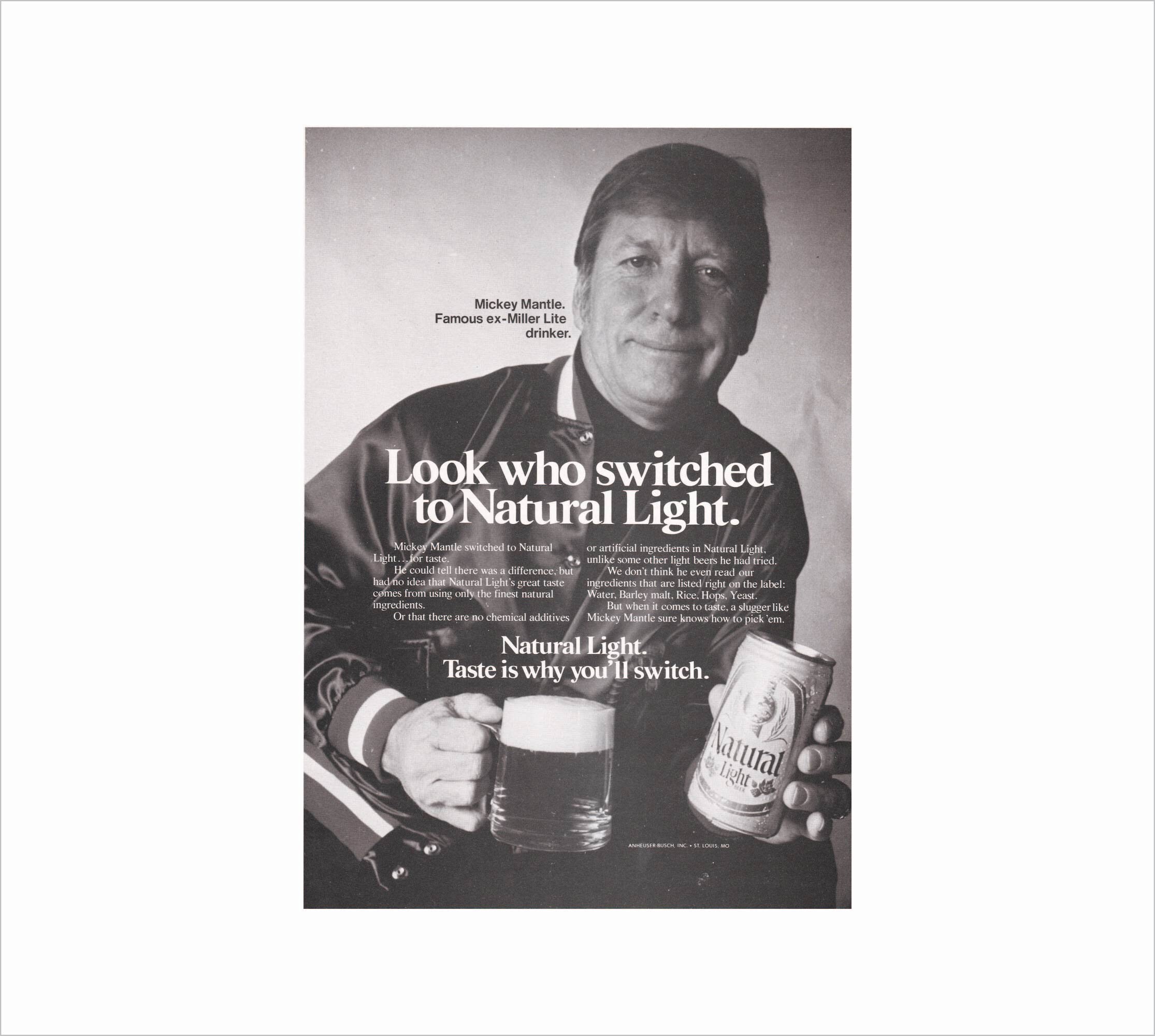 Mickey Mantle Beer