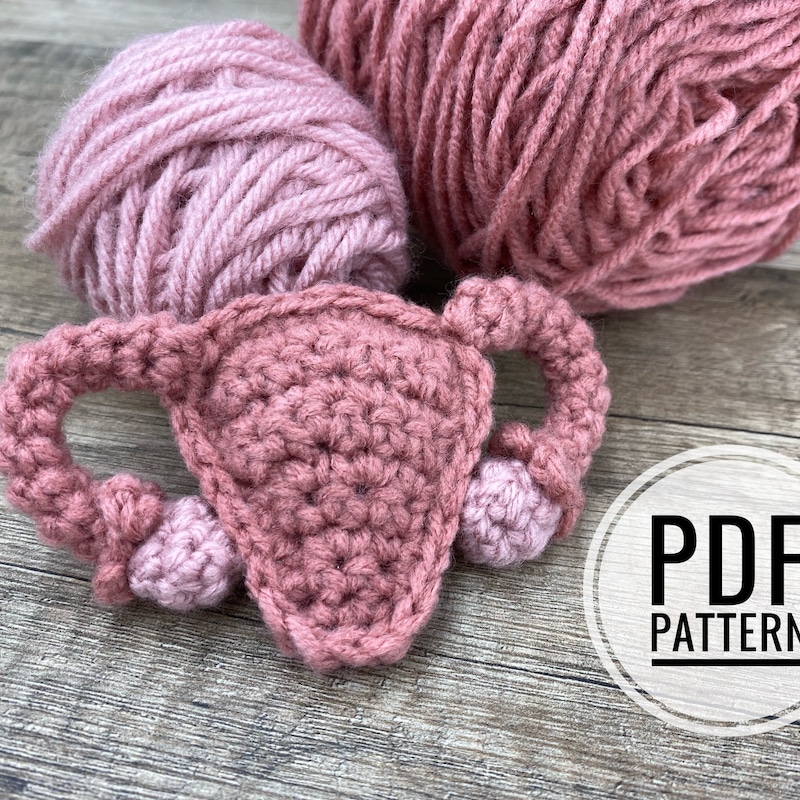 Uterus Crochet Pattern - Etsy