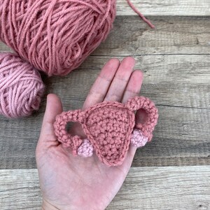 Mini Uterus Crochet Pattern PDF, English Instructions - Etsy