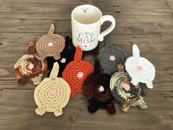 Cat drink coasters store