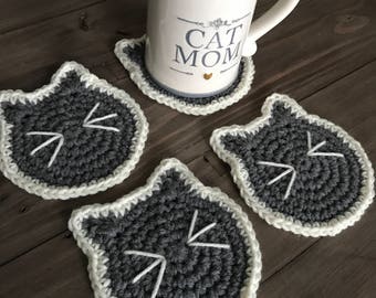 Crochet Cat Face | Etsy