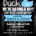 The ORIGINAL Oh Duck... We're Having a Baby! - Funny Rubber Duck Baby ...
