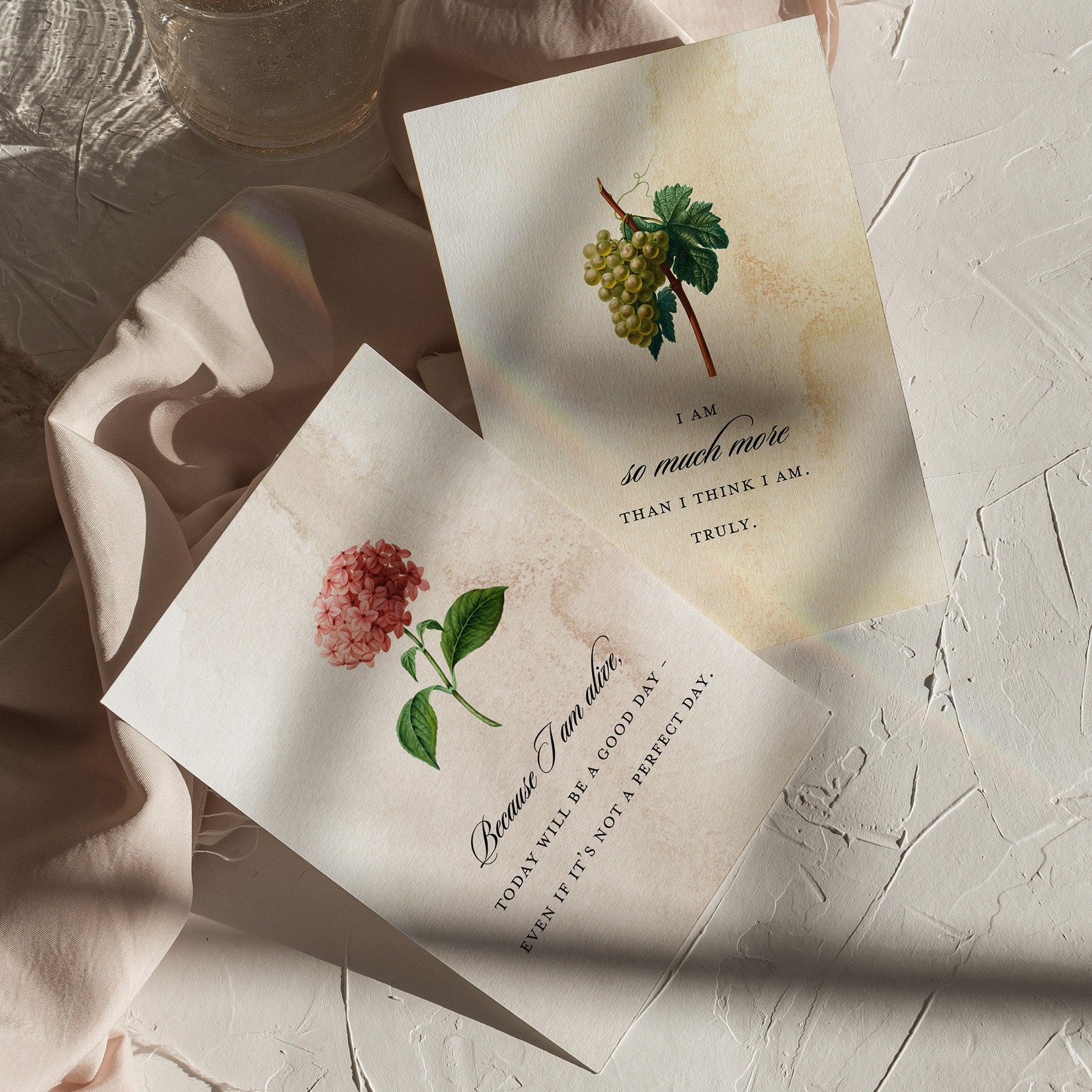 Aesthetic Printable Affirmation Cards for Women and Girls - Daily ...