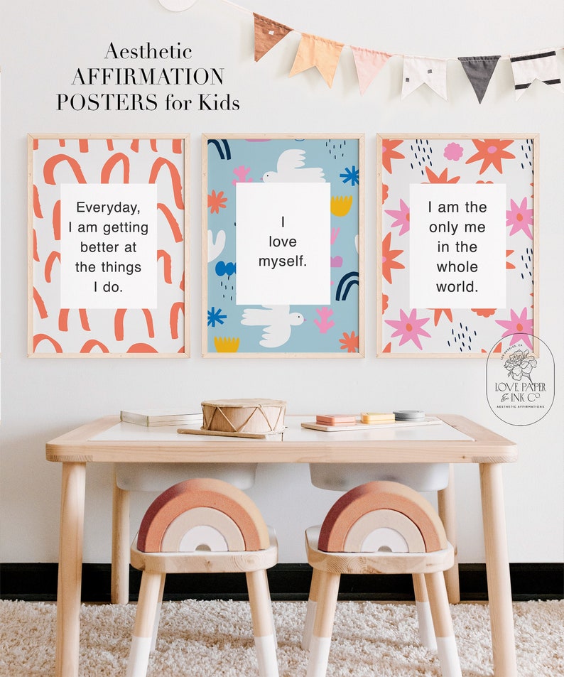 15 Amazing Affirmation Posters for Kids / Digital Printable Kids Room ...