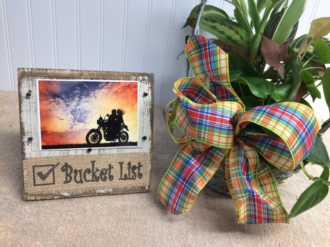 Bucket List Frame Goals Dreams Wishes Plans Acheivments Awards ...