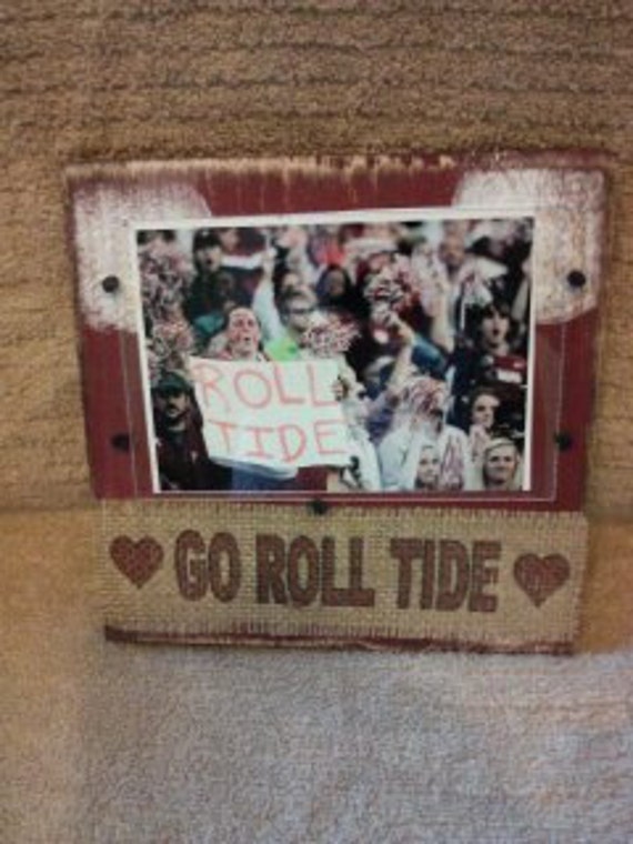 Alabama Crimson Tide GO Roll Tide Frame College Football - Etsy