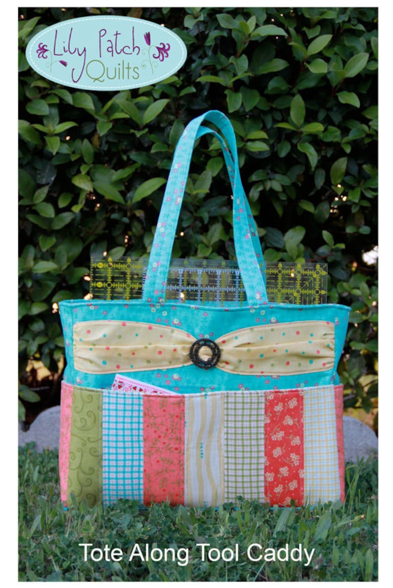 Tote Along Tool Caddy PDF Pattern, Bag Pattern, Sewing Pattern ...