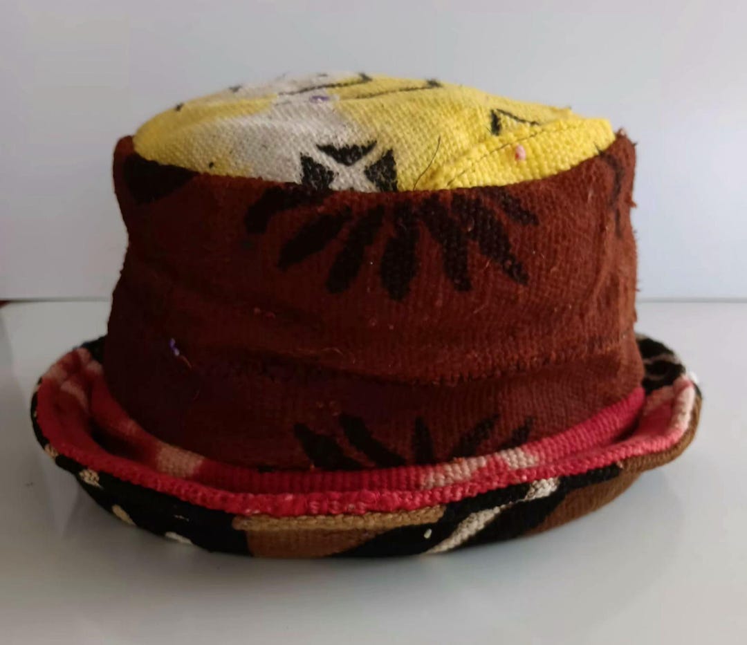 African Mud Cloth Bucket Hat, "mud Cloth Lovers" Delight. Patchwork Mud ...