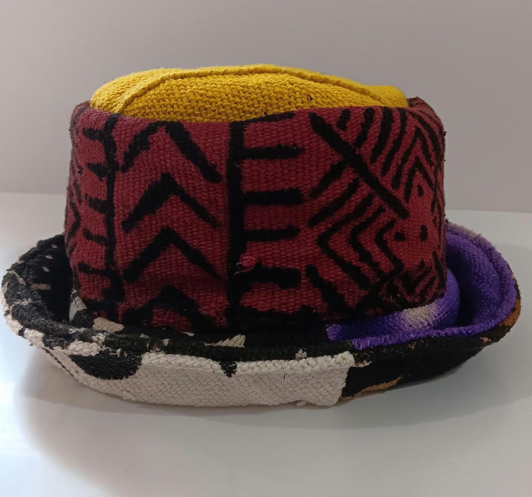 African Mud Cloth Bucket Hat, "mud Cloth Lovers" Delight. Patchwork Mud ...