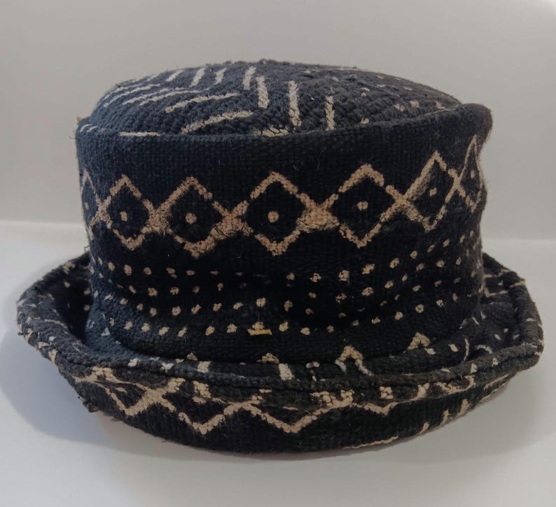 African Mud Cloth Bucket Hat, "mud Cloth Lovers" Delight. Patchwork Mud ...