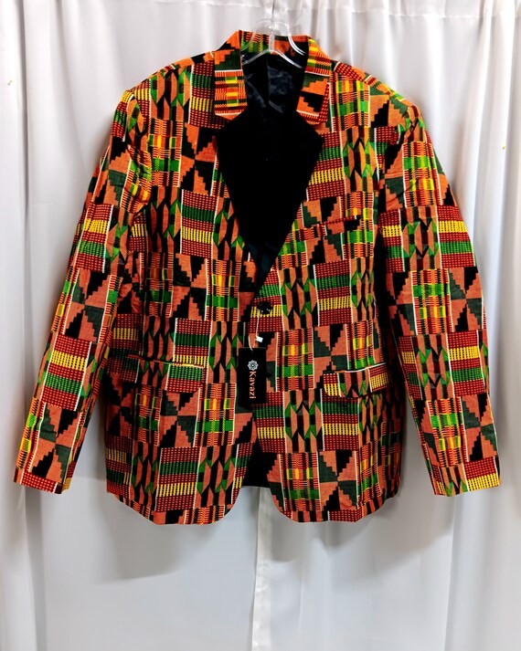 African Men Jacket - AFRIKONGO1