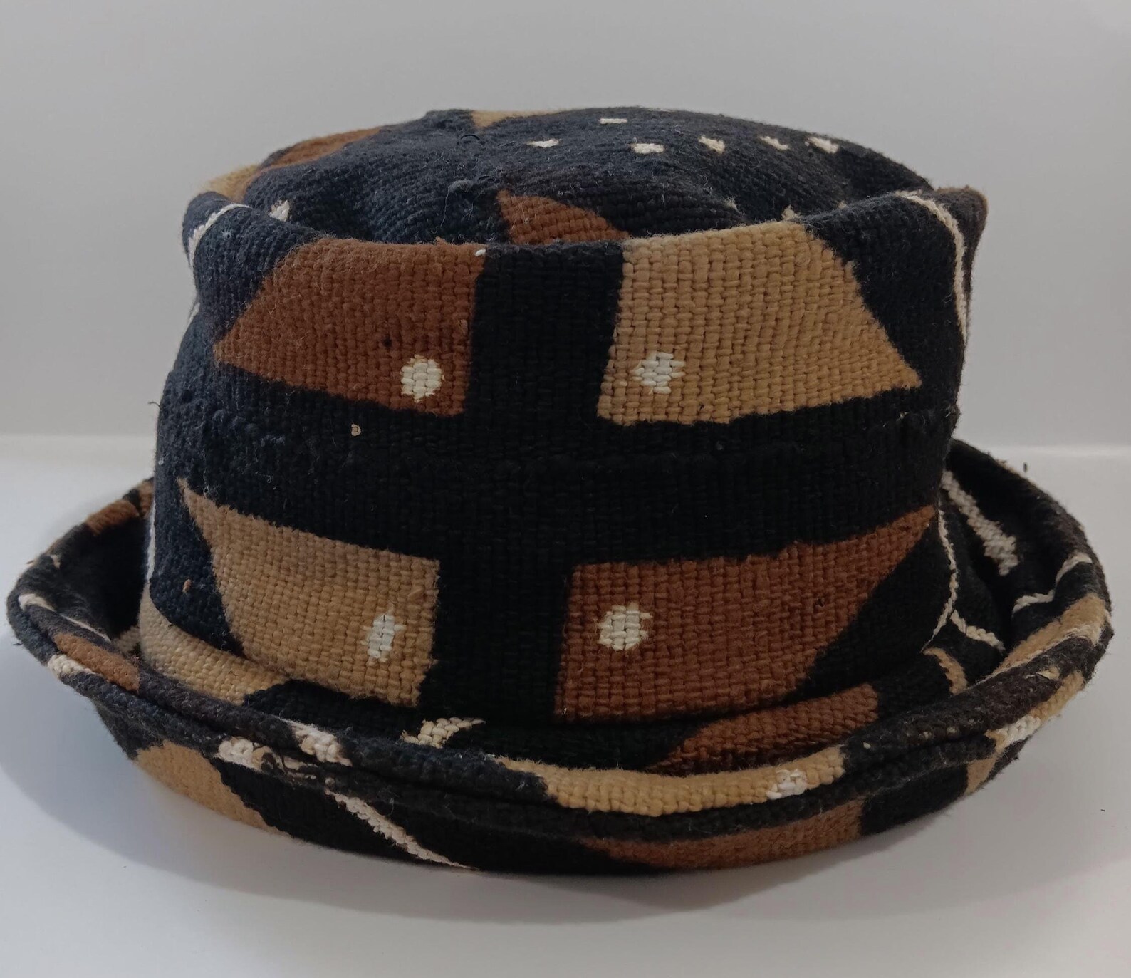 African Mud Cloth Bucket Hat, "mud Cloth Lovers" Delight. Patchwork Mud ...