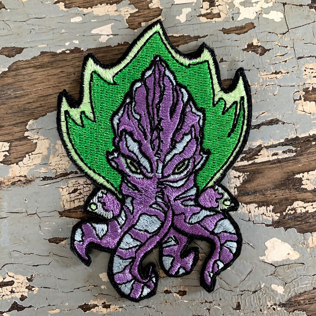Space Squid Embroidered Patch - Etsy