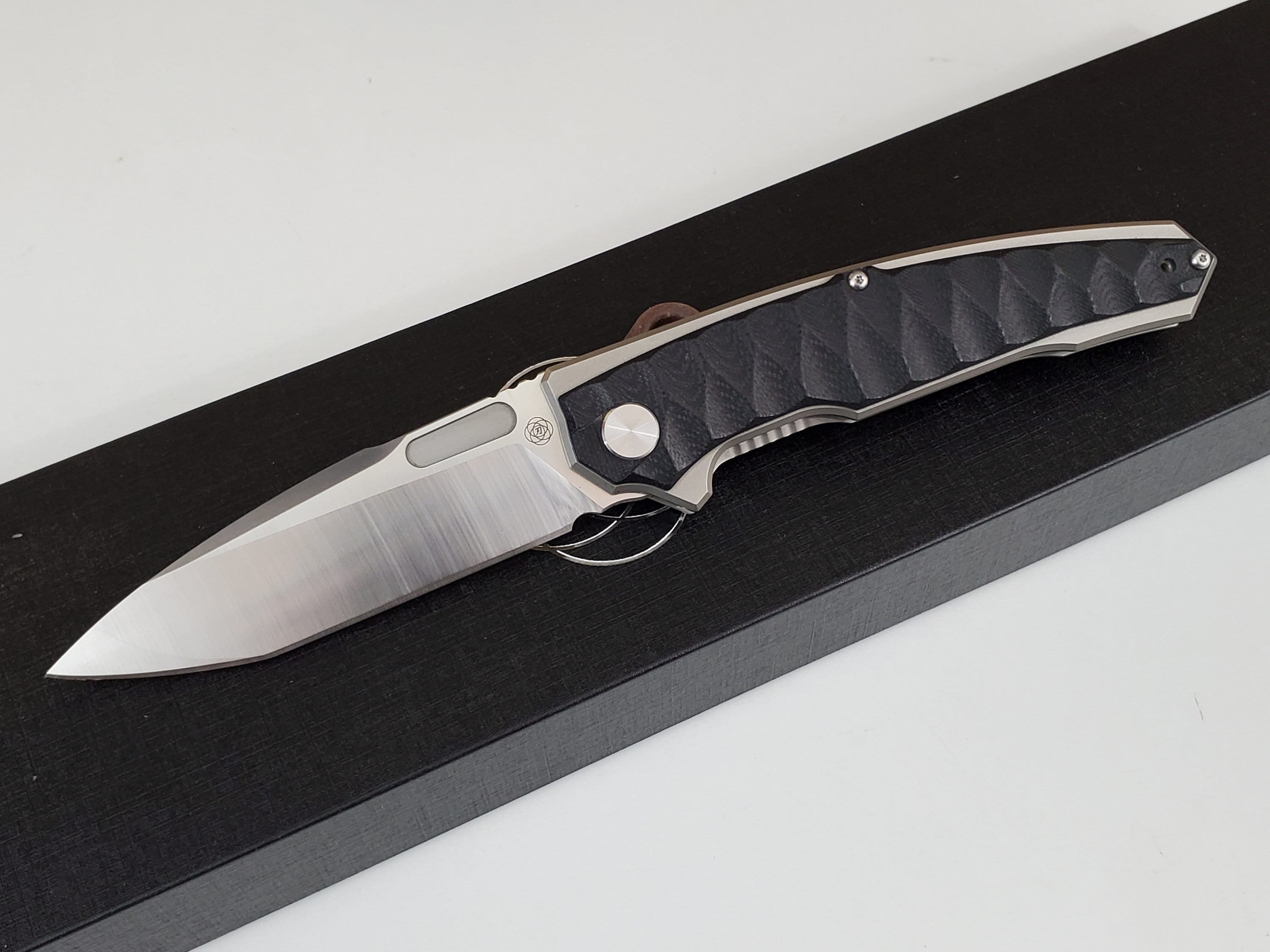 Custom Titanium S35vn High End Pocket Knife Frame Lock | Etsy India