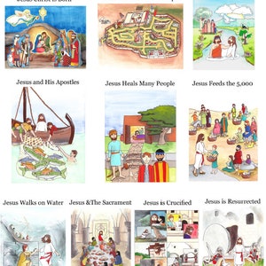 My Interactive New Testament Stories PDF - Etsy