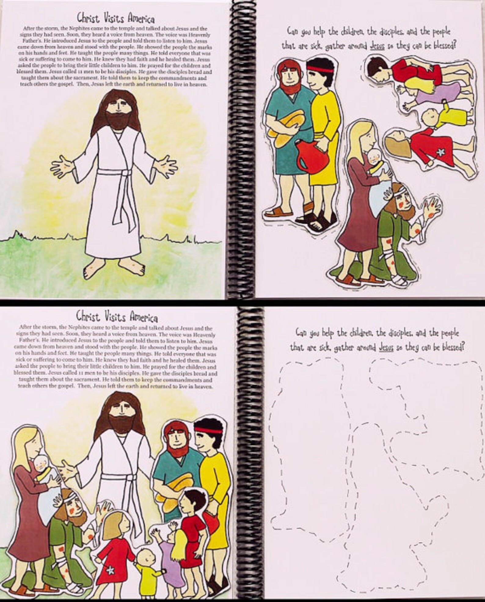 Volume 2: Interactive Book of Mormon for Kids (PDF) - Etsy