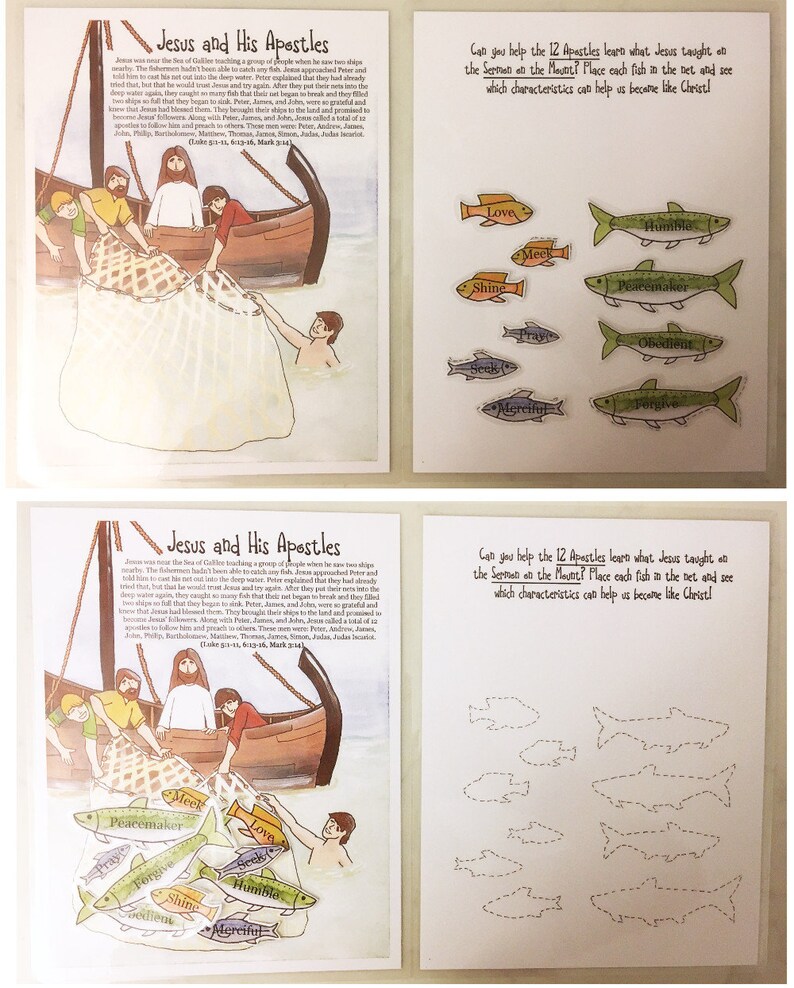 My Interactive New Testament Stories PDF - Etsy