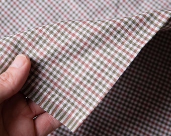 Mini Check Fabric | Etsy