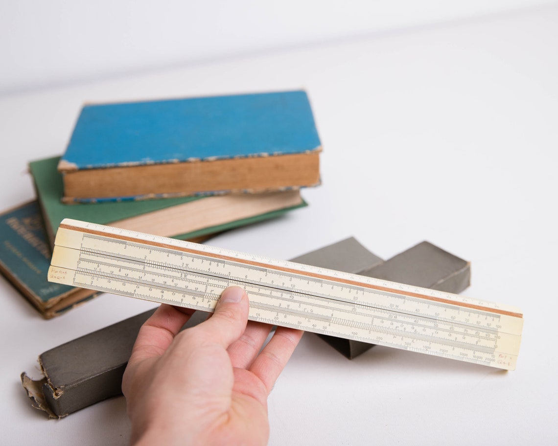 Russian Slide Ruler Soviet Logarithmic Ruler Calculator - Etsy