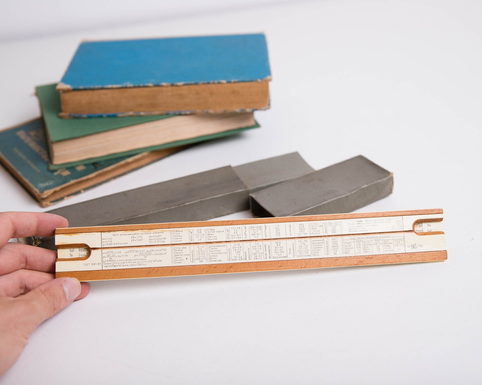 Russian Slide Ruler Soviet Logarithmic Ruler Calculator - Etsy