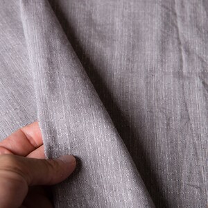 Gray Cotton Fabric - by the Yard, Vintage Lightweight Fabric Yardage ...