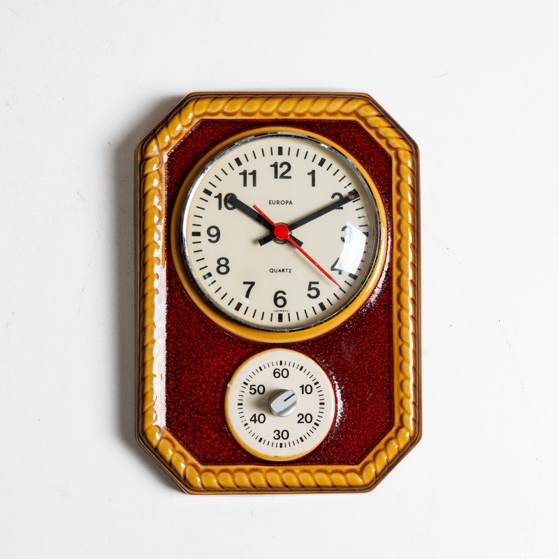 Kitchen Wall Clock - Etsy