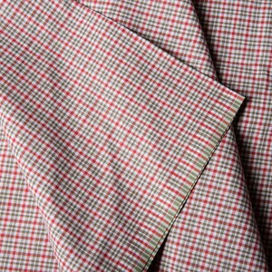 Mini Check Cotton Fabric by the Yard, Lightweight Small Checkers, Plaid ...
