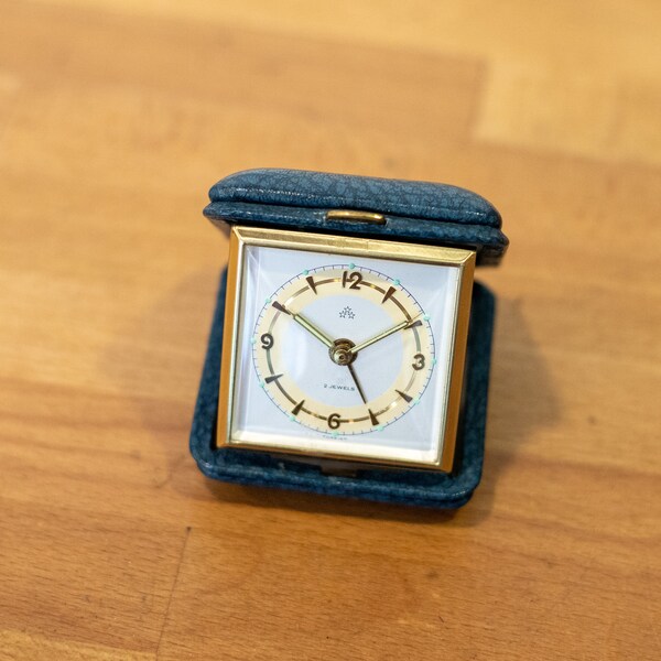Vintage Travel Clock - Etsy