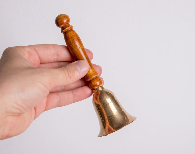 Small Hand Bell, Small Dinner Bell, Hotel Counter Bell, School Home ...