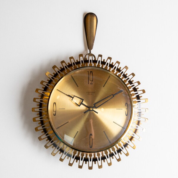 Gold Sun Clock - Etsy