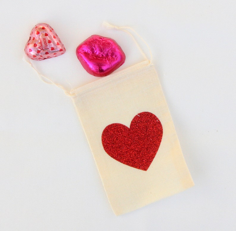 Heart goody bag valentine wedding anniversary wedding | Etsy