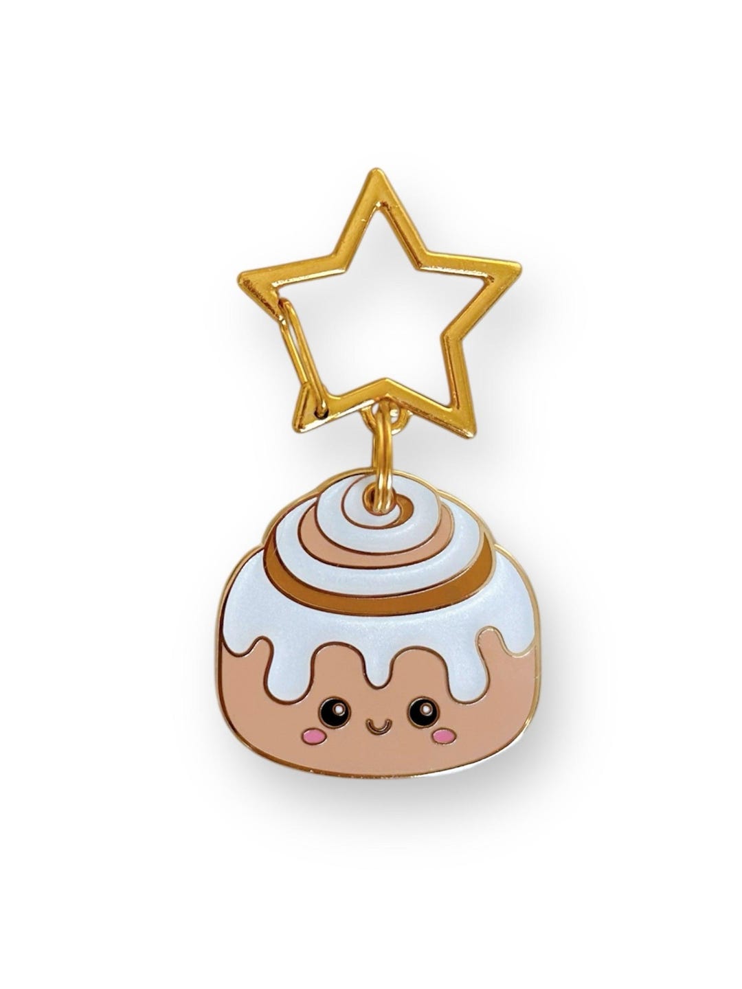 Cinnamon Roll Pet ID Tag: Engraved Kawaii Dog Cat Tag - Etsy