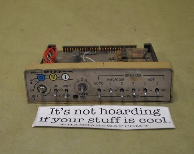Vintage Cessna ARC Audio Panel Marker Beacon 0570444-1 CORE - Etsy