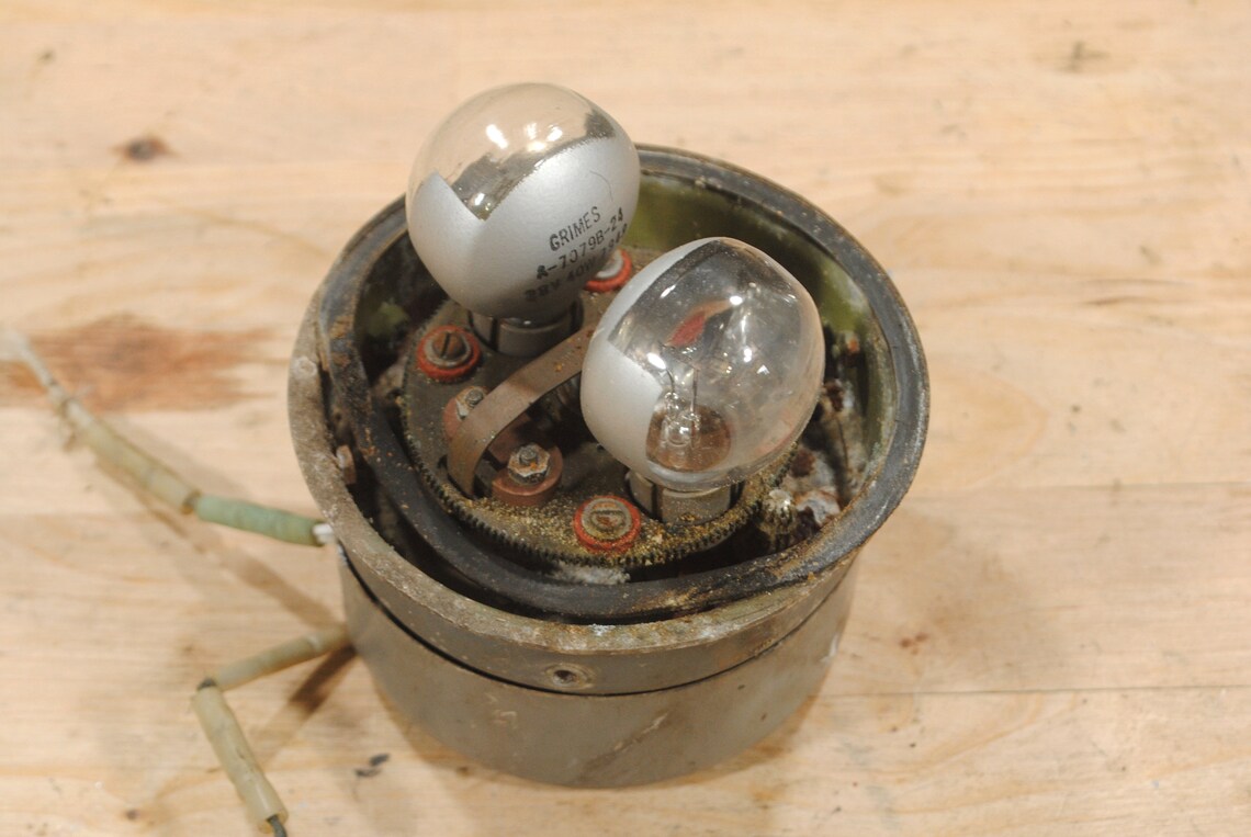Grimes Vintage Retro Aircraft 24V Rotating Beacon Light - Etsy