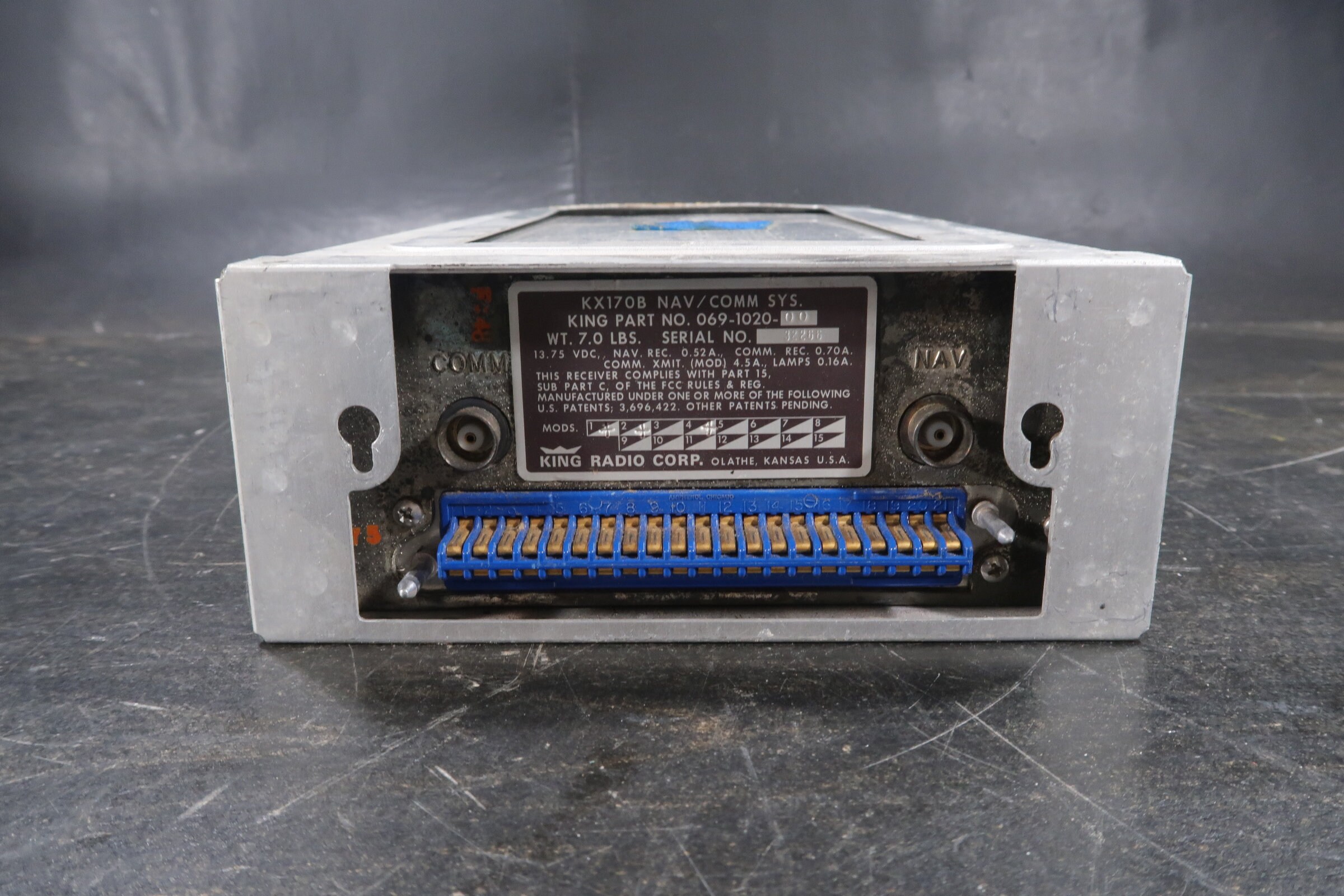 Bendix King 170B 14v NAV COMM Vintage Aircraft - Etsy