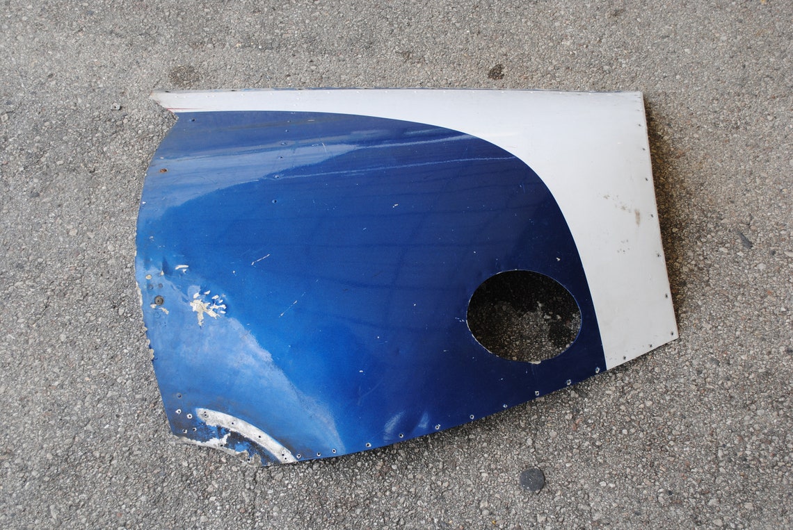 Cessna 172 Skyhawk Vintage Retro Aircraft RH Cowling Cheek 1980's & Up ...