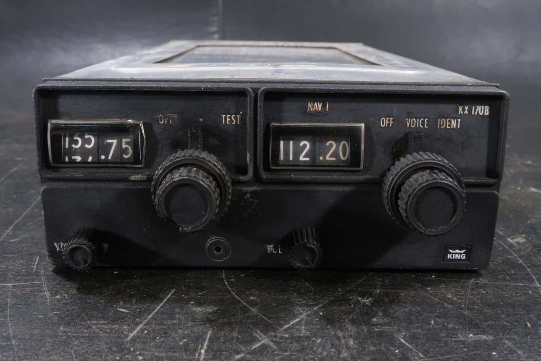 Bendix King KX170B NAV COMM Vintage Retro Aircraft - Etsy