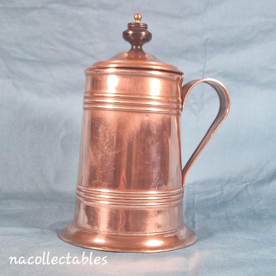 Edwardian Copper Tankard With Tin Lining - Army & Navy C.S.L. - Etsy